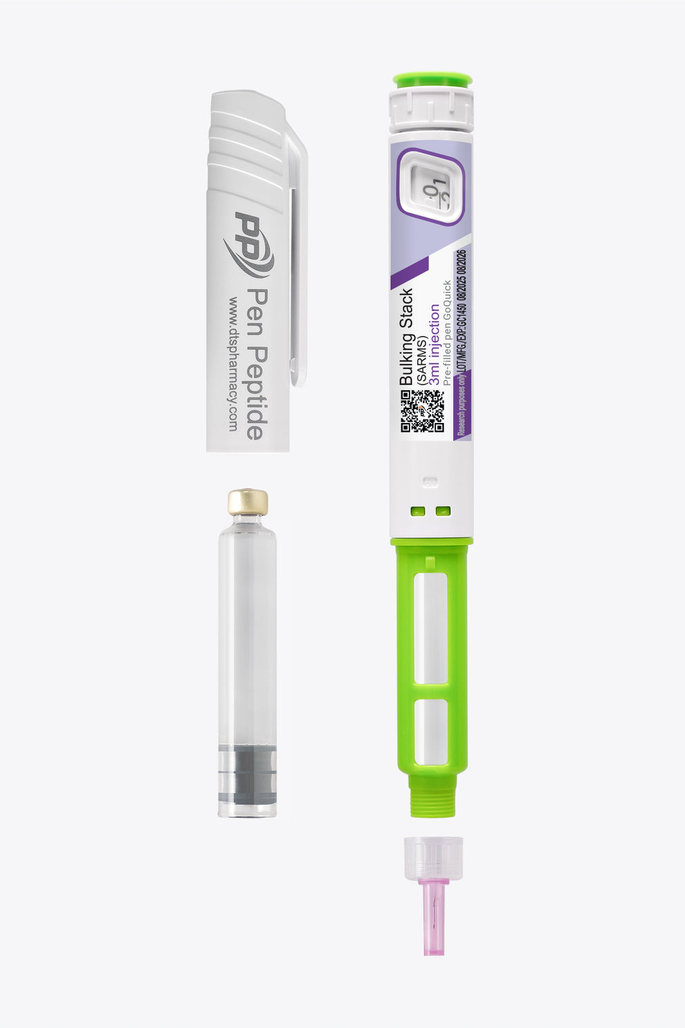 SARM Stack for Muscle Mass – YK11, RAD140, MK677, OTR-AC – Pen Peptide ...