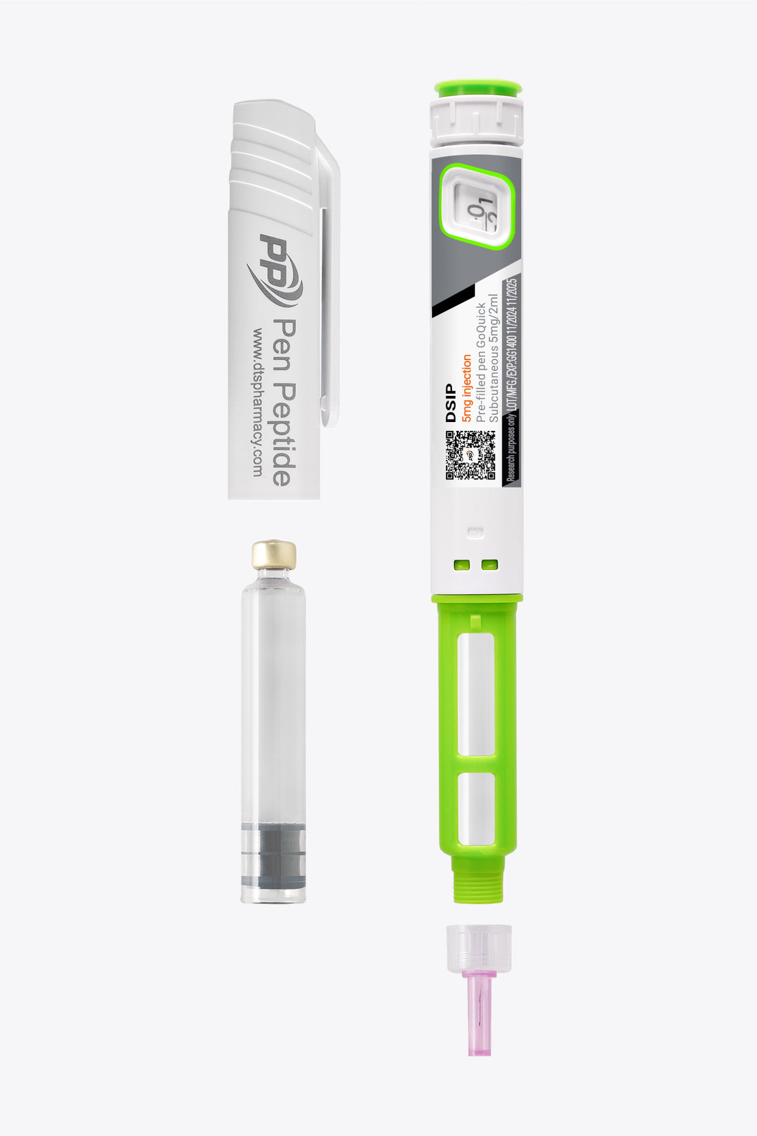 Buy DSIP Peptide (Delta sleep inducing peptide) Price 5mg – Pen Peptide ...